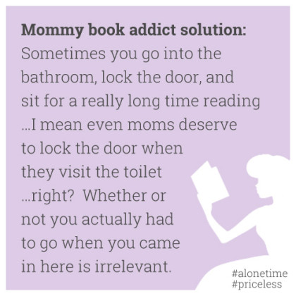 Mommy Book Problems - Funny stuff for moms addicted to books
