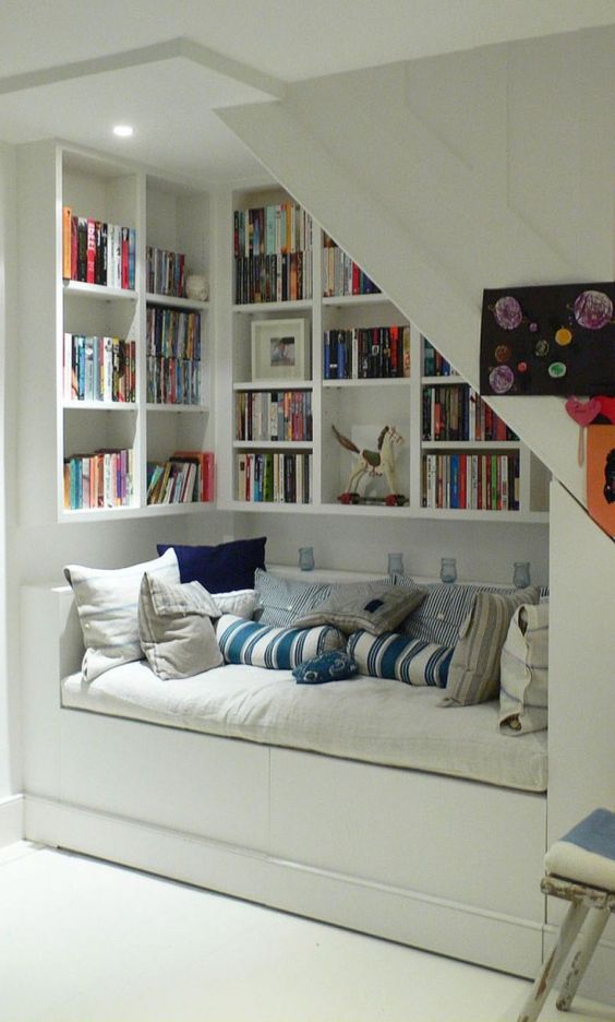 Awesome Bookshelves and Reading Spaces - Book Series Recaps
