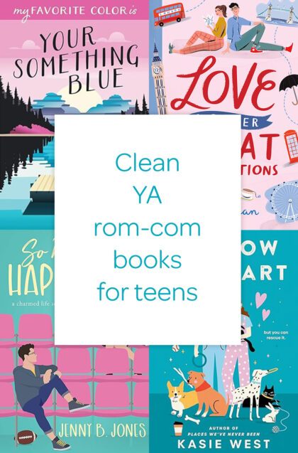 Clean YA romcom books for teens | Teen romcom Novels